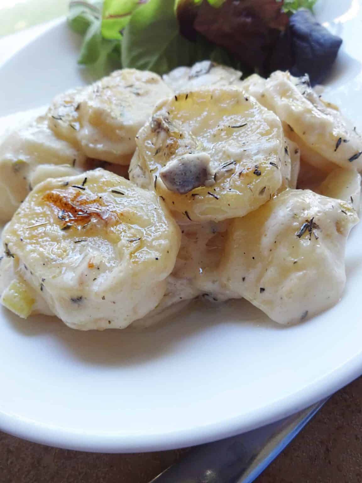 Creamy Scalloped Potatoes Recipe - Savory With Soul