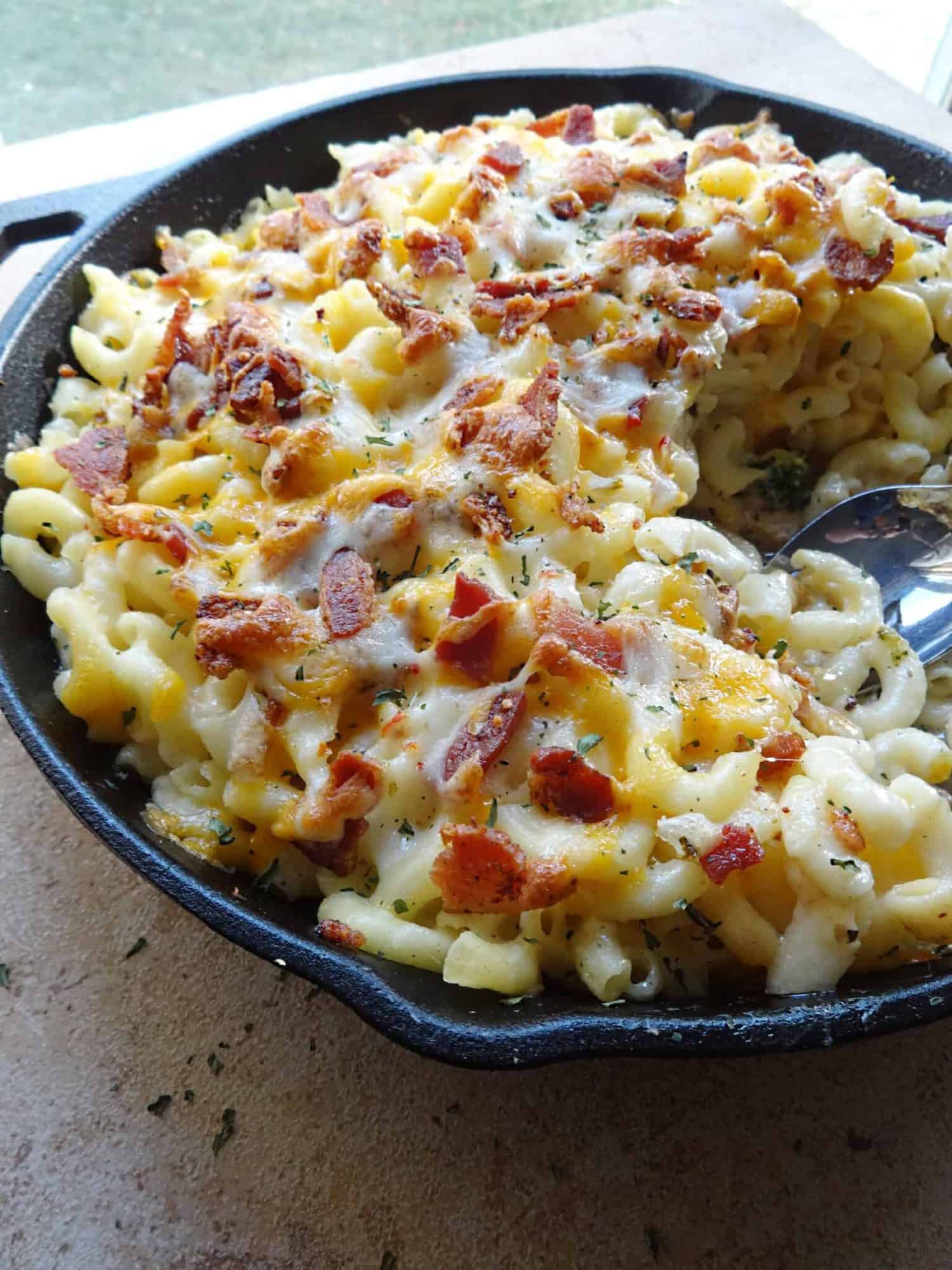 Chicken And Bacon Pasta Bake Savory With Soul Chicken And Bacon Pasta Bake Savory With Soul