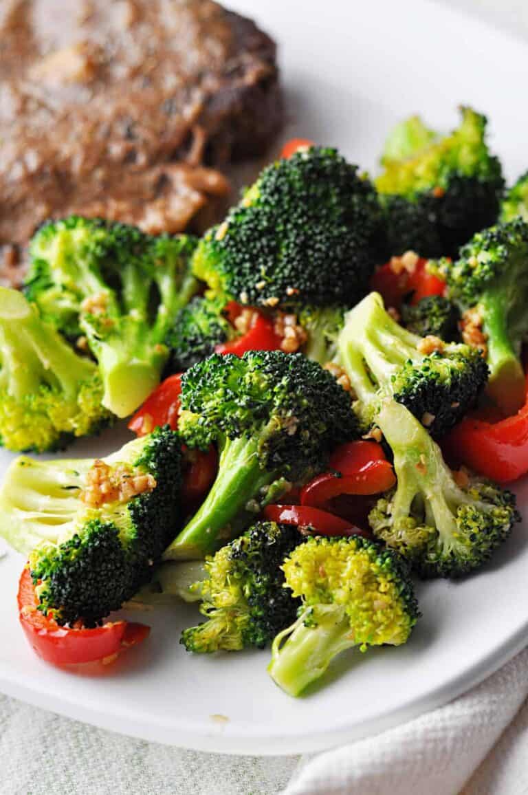 Sauteed Broccoli Recipe with Red Pepper - Savory With Soul