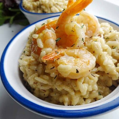 Prawn Risotto Recipe (AKA Shrimp Risotto) - Savory With Soul