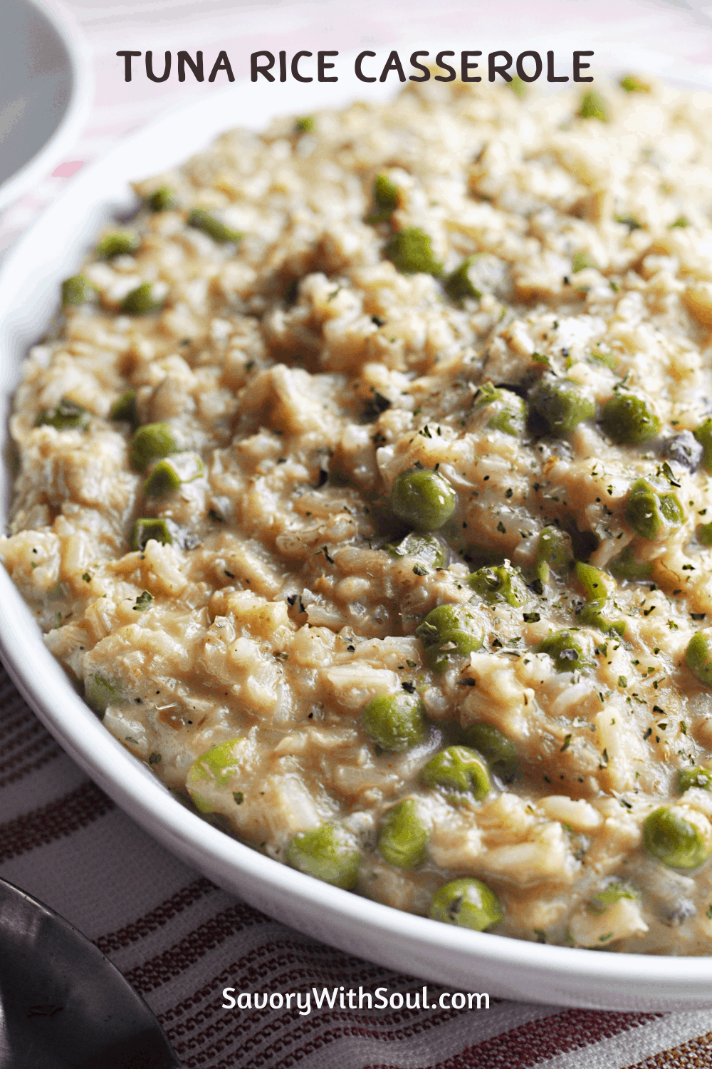 Tuna and Rice Casserole Recipe (quick stovetop) - Savory With Soul