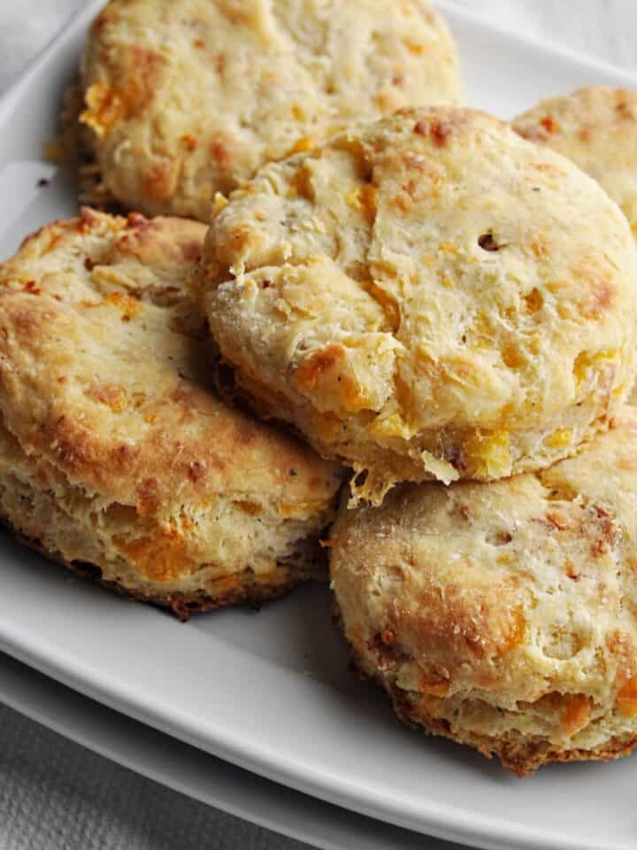 Cheddar Biscuit Recipe (Easy Cheese Biscuits) - Savory With Soul