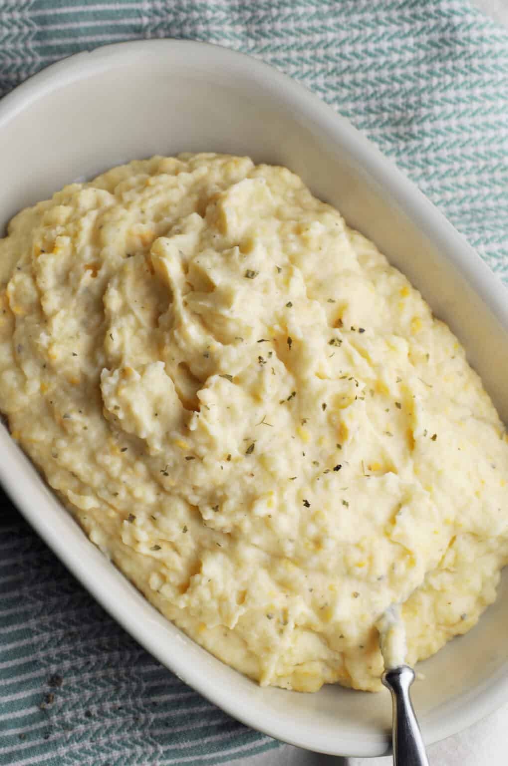 Cheesy Mashed Potatoes Recipe - Savory With Soul