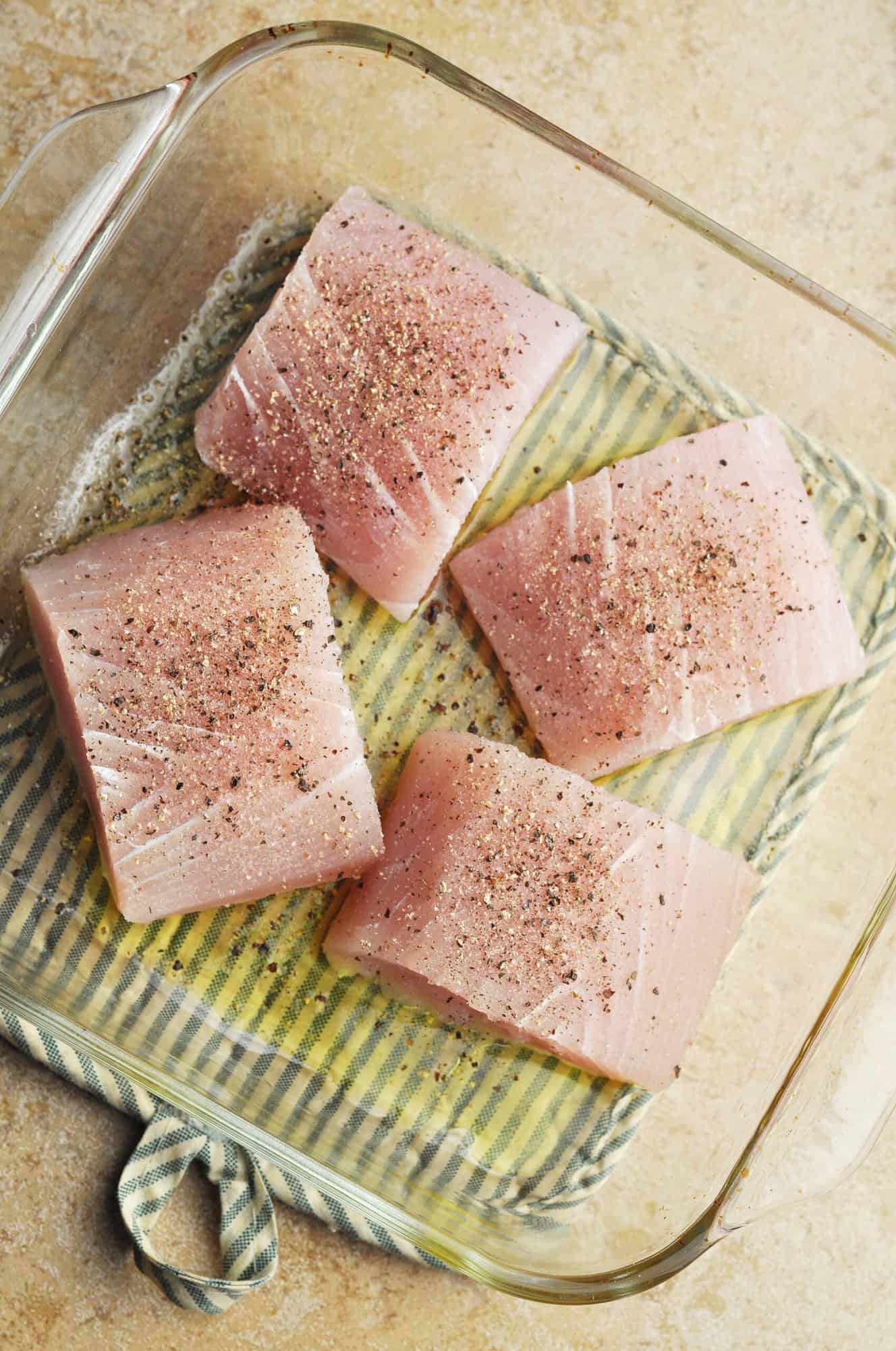 Baked Mahi Mahi Recipe w/ Lemon Butter Sauce - Savory With Soul