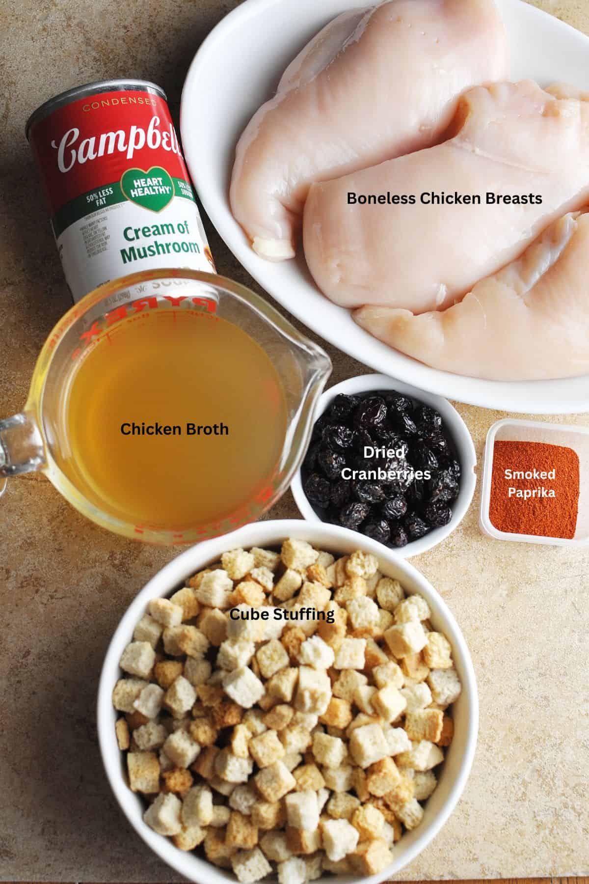 Chicken and Stuffing Slow Cooker Recipe - Savory With Soul