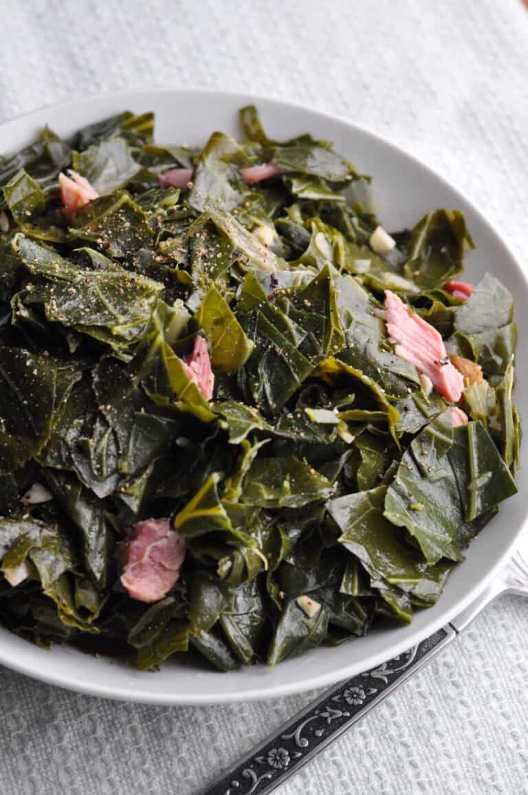 Southern Collard Greens Recipe (30 Minutes, Ham Hock)